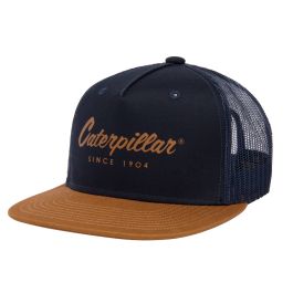 Cap Script Flat Bill navy